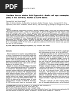 HSB Sba Final | PDF | Questionnaire | Food And Drink