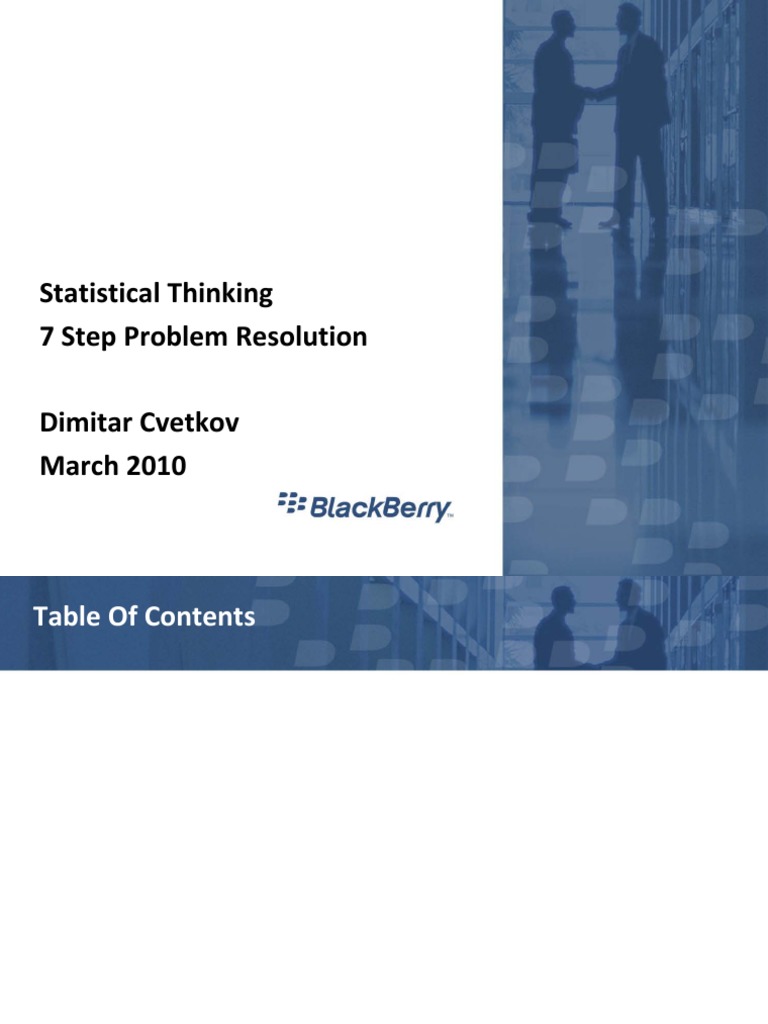 The 7 Step Problem Solving | PDF | Business