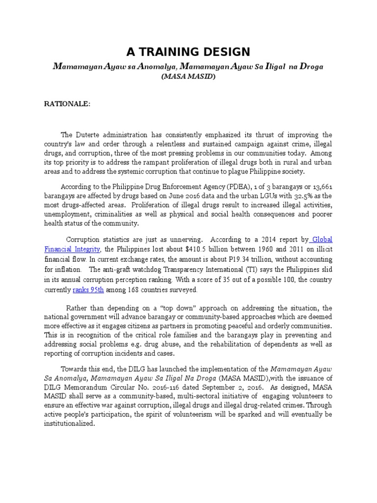 Masa Masid Launching | PDF | Substance Abuse | Corruption