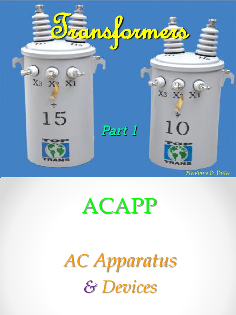 Transformer 1. 1 | PDF | Transformer | Alternating Current