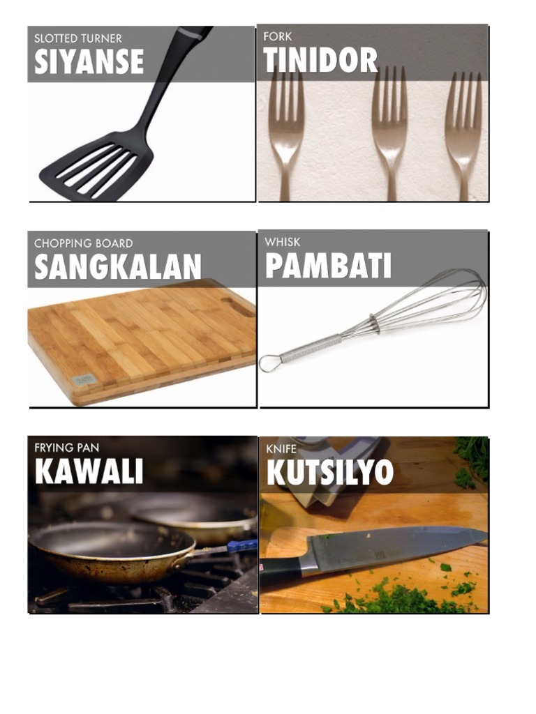 Kasangkapan Sa Panluto | PDF