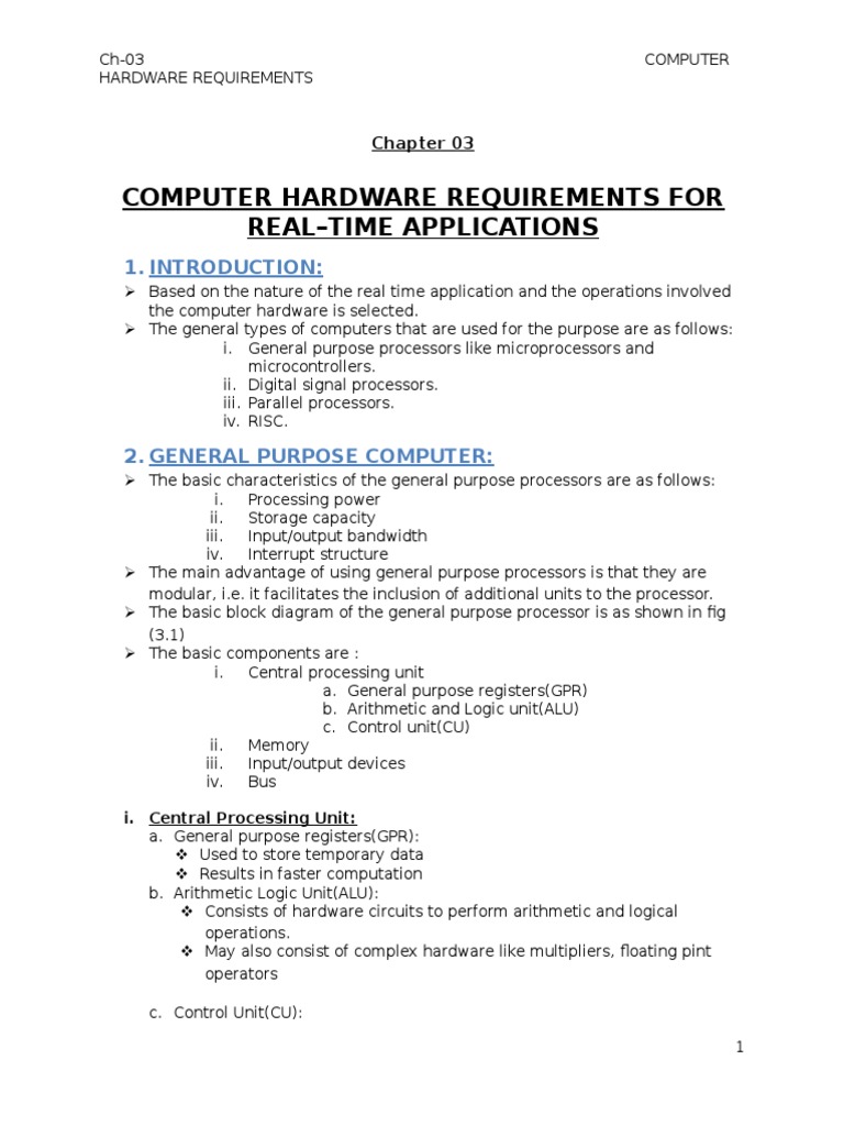 RTS CHP3 | PDF | Central Processing Unit | Computer Data Storage