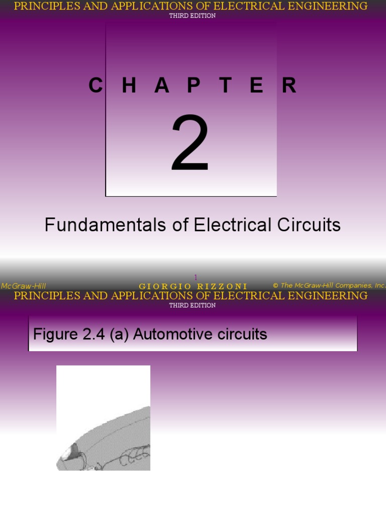 Chpt02 Fundamentals of Electrical Circuits | PDF | Series And Parallel ...