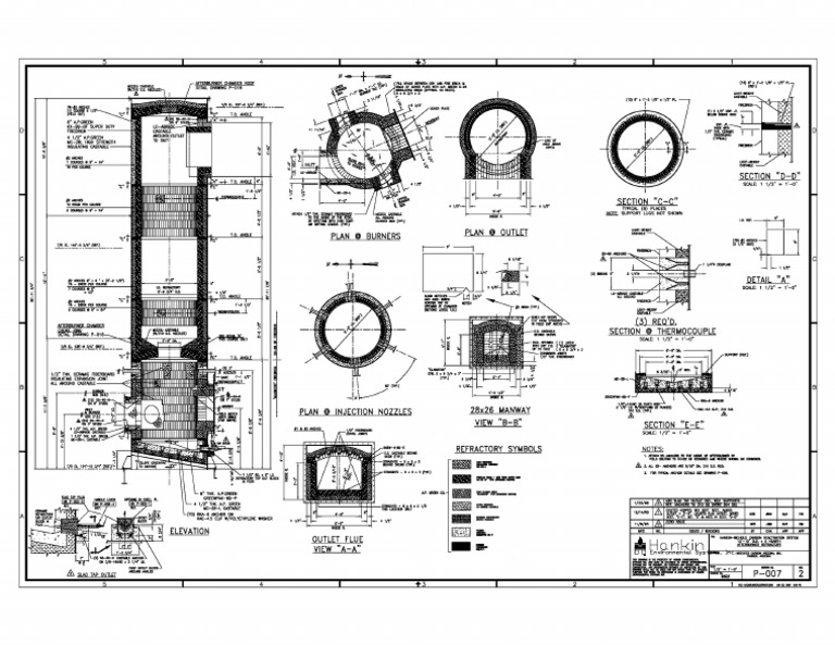 Incinerator Drawing
