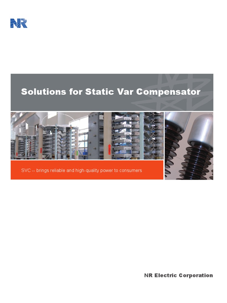 Static Var Compensator (SVC) | PDF | Electric Power Transmission | Ac Power