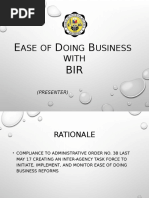 BIR eAccReg System Walkthrough For TP Users - RZM | PDF | Web ...