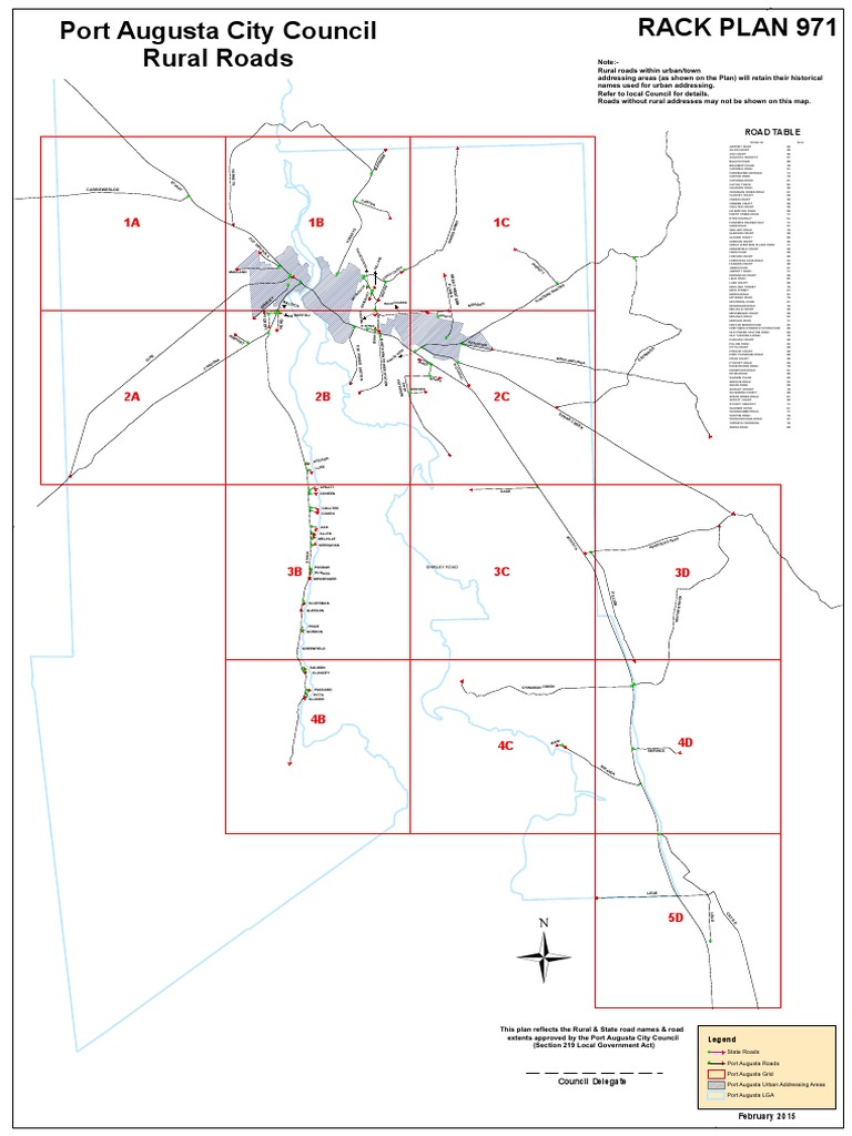 Port Augusta Road Map Overview | PDF | Social Science | Travel