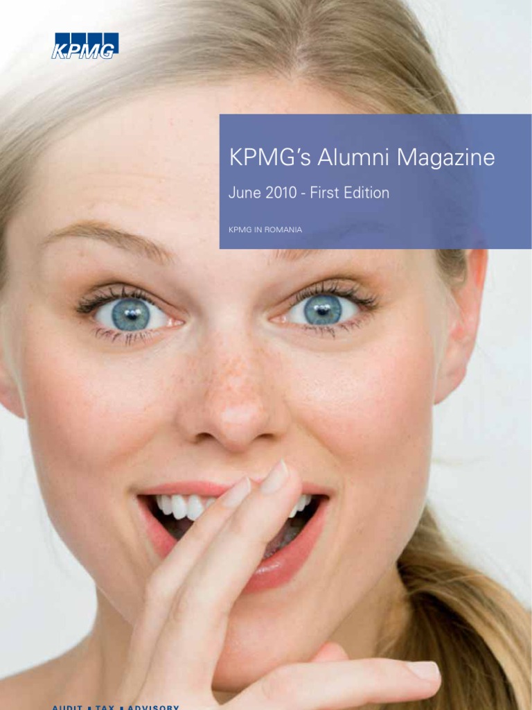 KPMG's Alumni Magazine: June 2010 - First Edition | PDF | Business