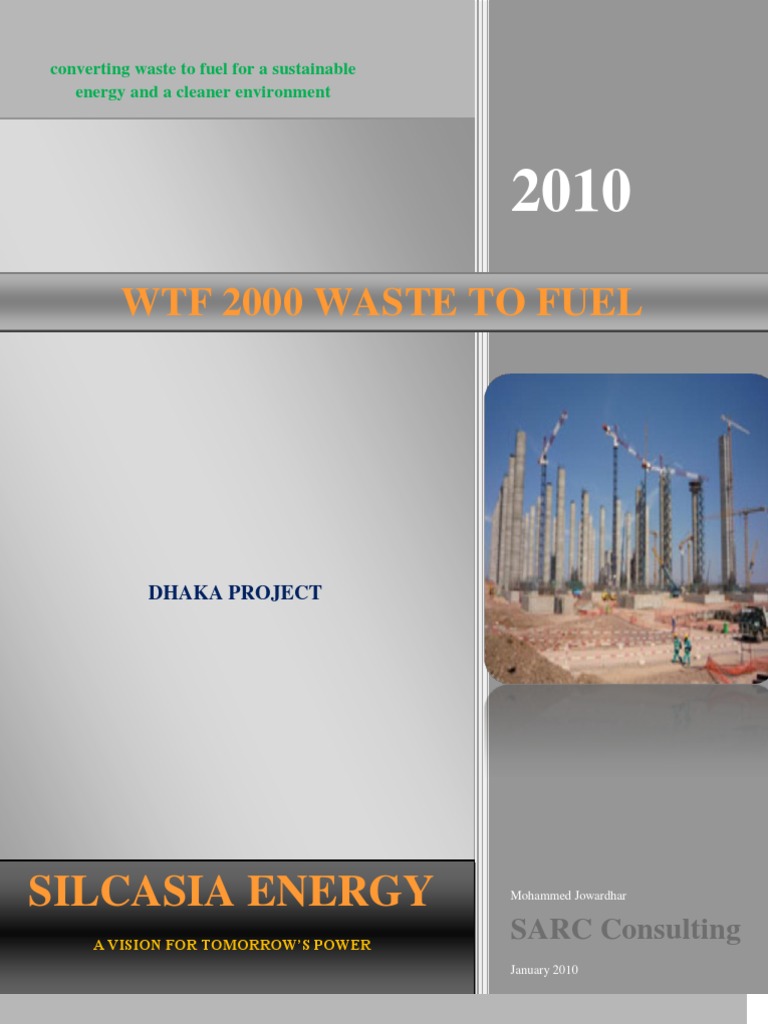WTF 2000 Waste To Fuel: Silcasia Energy | Descargar gratis PDF | Waste ...