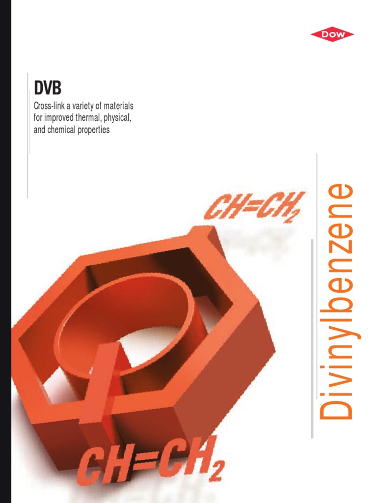 Divinylbenzene | PDF | Polymers | Plastic