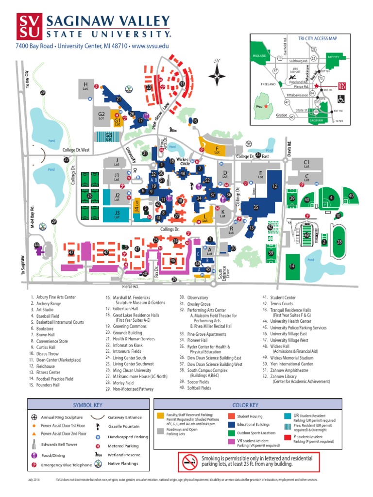 7400 Bay Road - University Center, MI 48710 - WWW - Svsu.edu: College ...