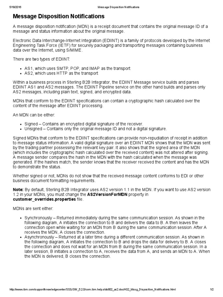 Message Dispensation Notification | PDF | Cyberspace | Cyberwarfare