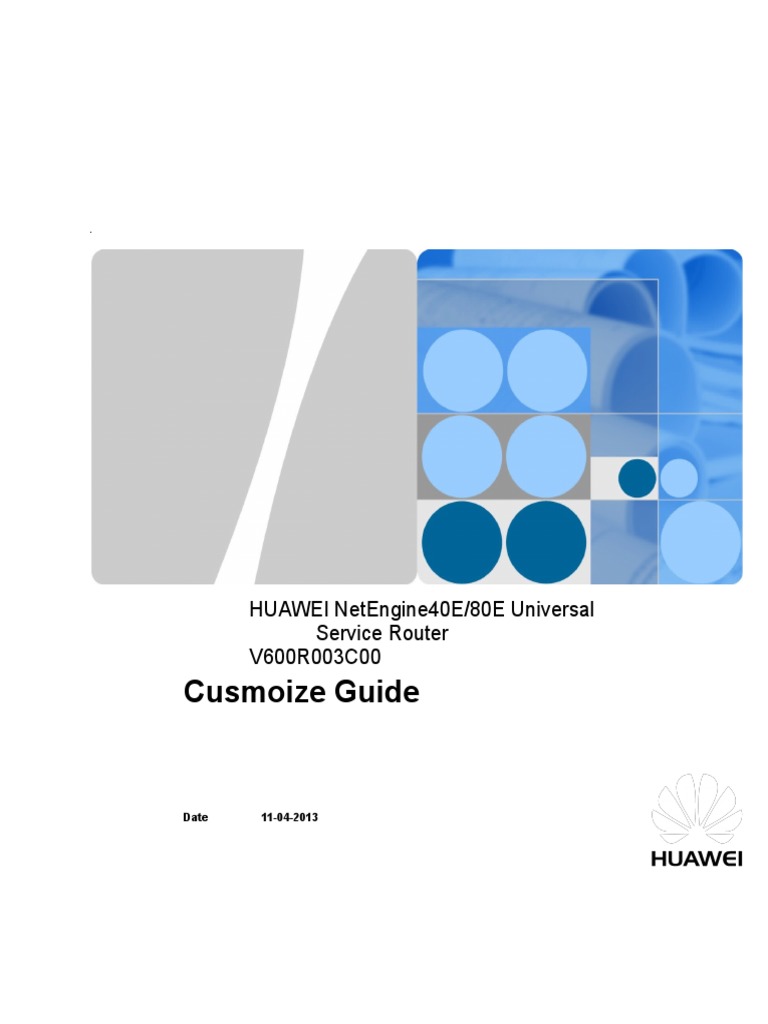 Customize Guide For NE80E V600R003C00 Version Upgrade | PDF | File Transfer Protocol | Booting