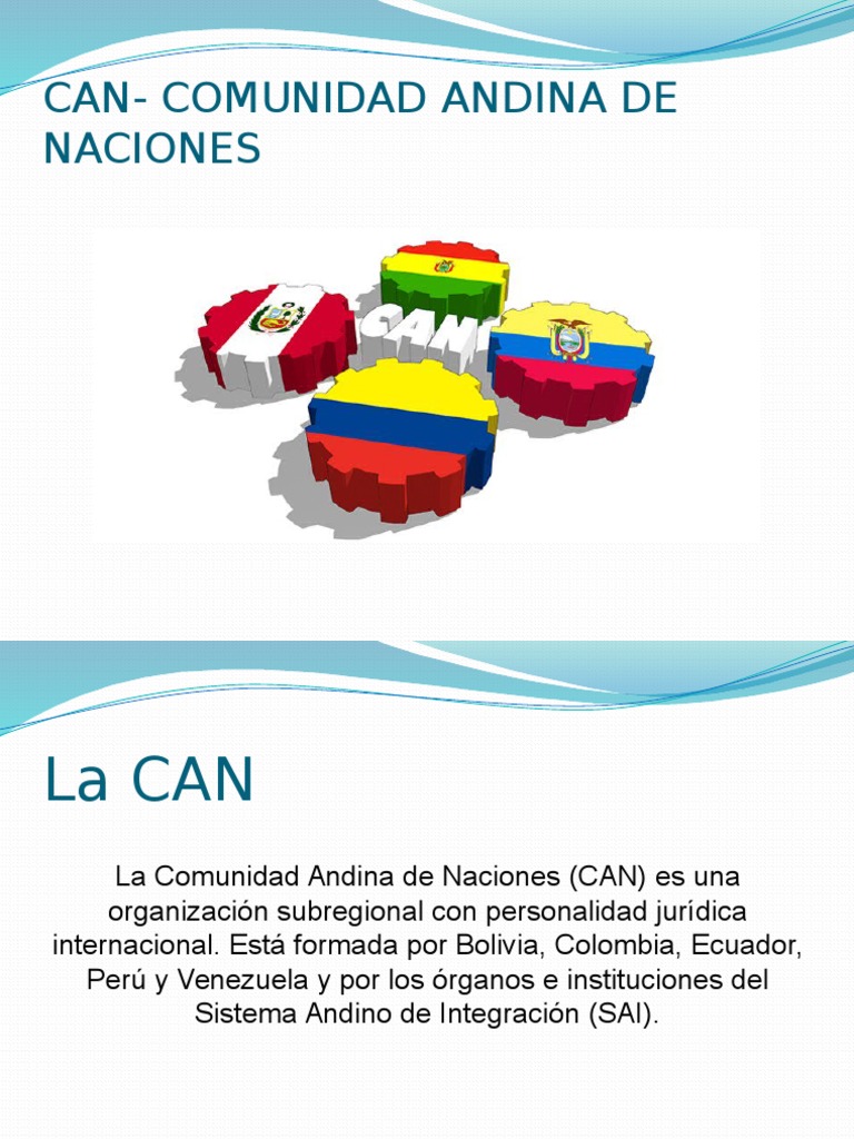 Qué es la Comunidad Andina de Naciones | PDF | Comunidad andina | Economias
