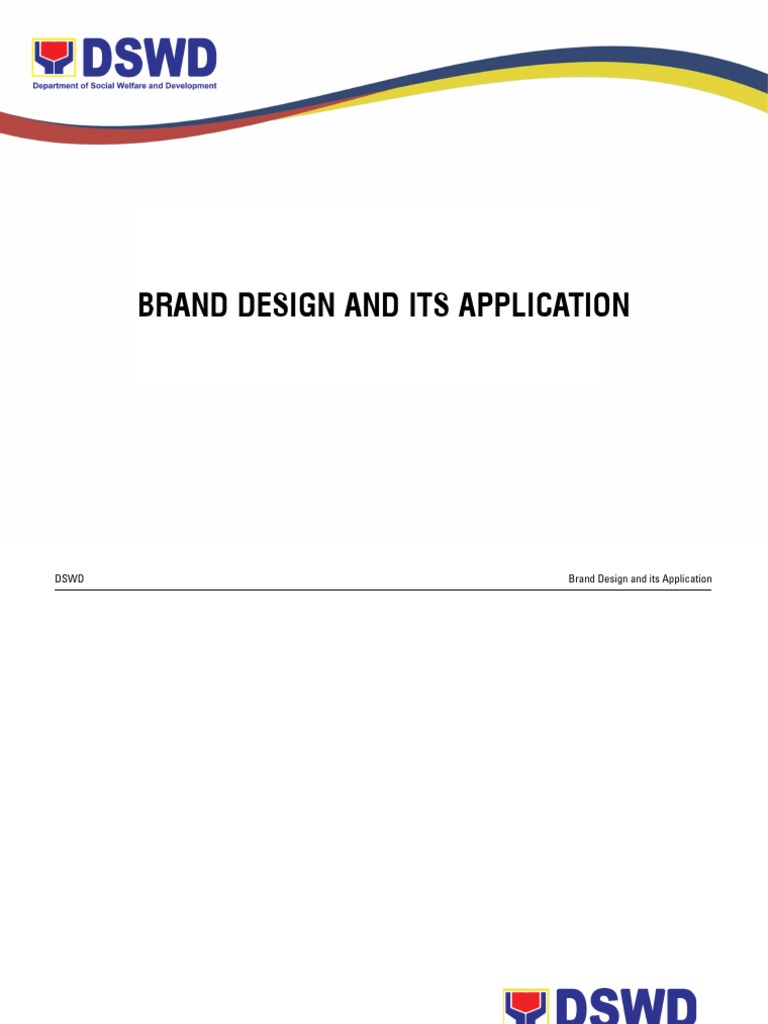 DSWD Brand Manual FINAL 9.21 Interactive | PDF | Logos | Typography