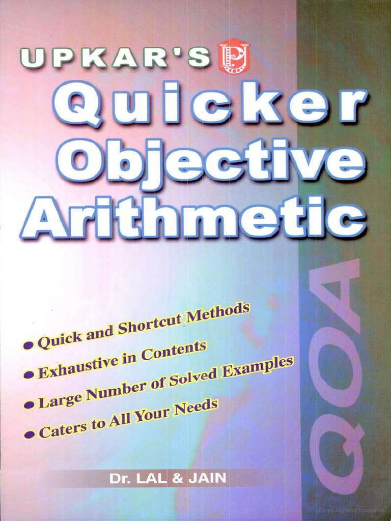 Upkar Quicker Maths | PDF