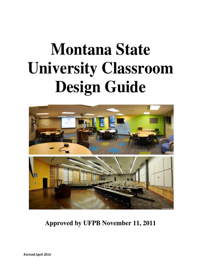 Msu Classroom Design | PDF | Duct (Flow) | Classroom
