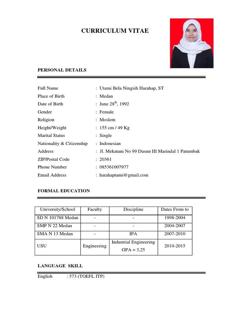 CV Utami | PDF | Software | Computing