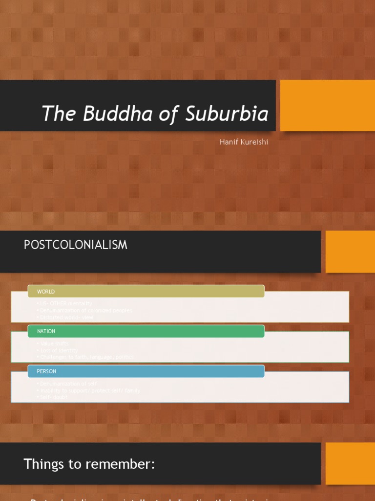 The Buddha of Suburbia | PDF | Postcolonialism | Critical Theory