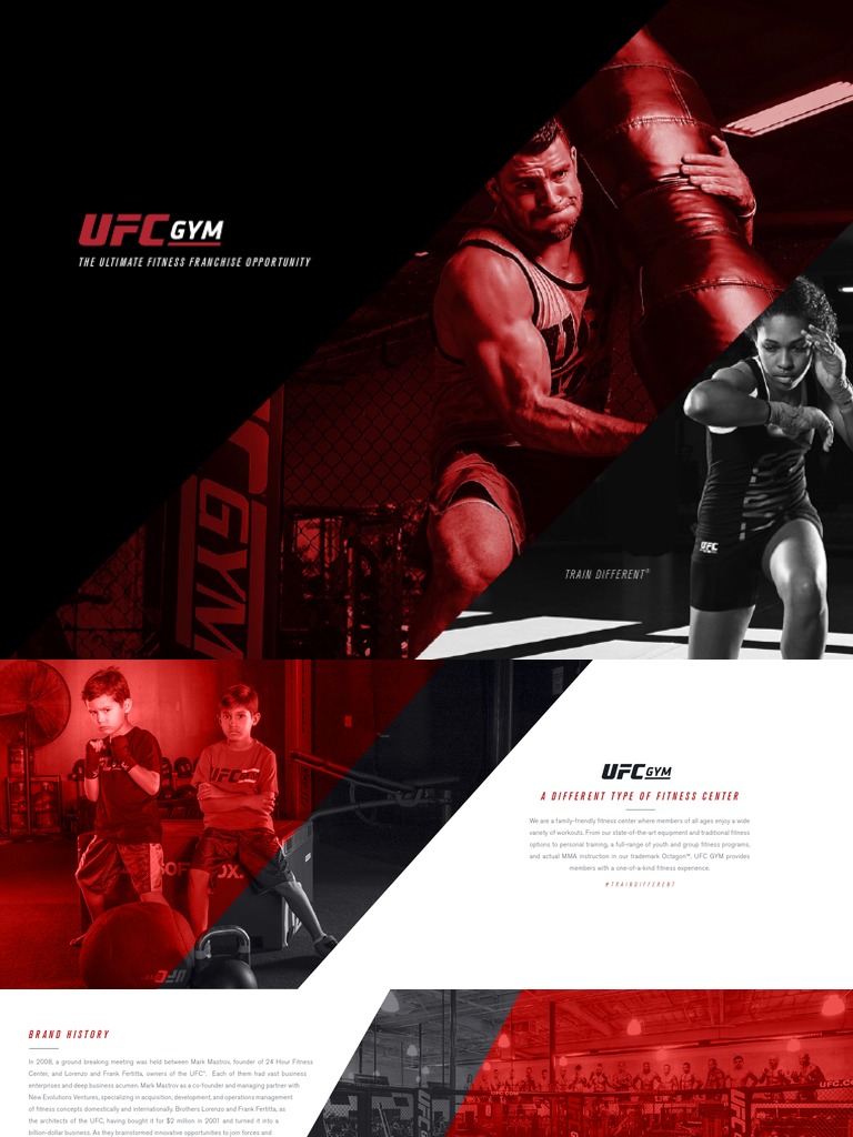UFC GYM Franchise Brochure 733242287 | PDF | Ultimate Fighting ...