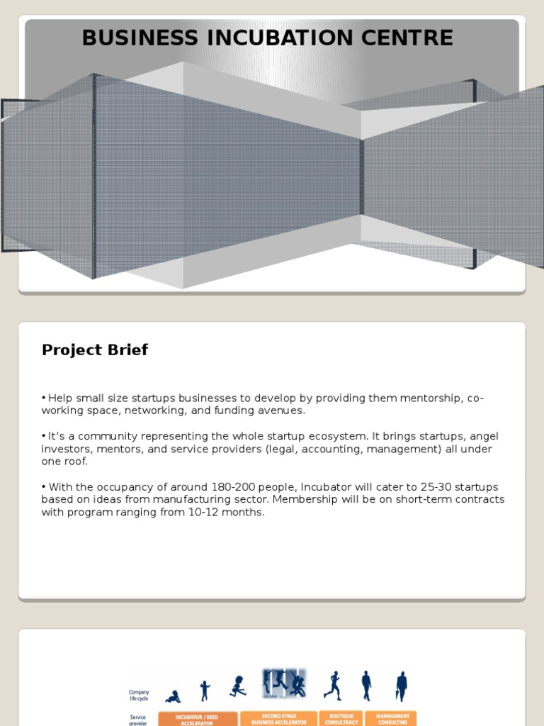 Incubation Centre | PDF | Business Incubator | Startup Company