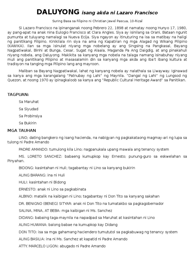 Daluyong | PDF