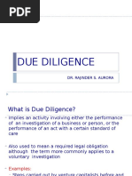 Sample Due Diligence Report PDF | PDF | Due Diligence | Mergers And ...