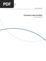 Vce Chemistry Data Book Annotated For 2021 v3 | PDF | Mole (Unit ...