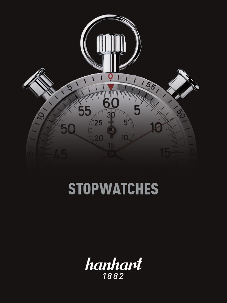 Hanhart Stopwatches Catalogue | PDF | Watch | Timer