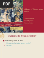 A History of Western Music - Outline | PDF | Classical Period (Music ...