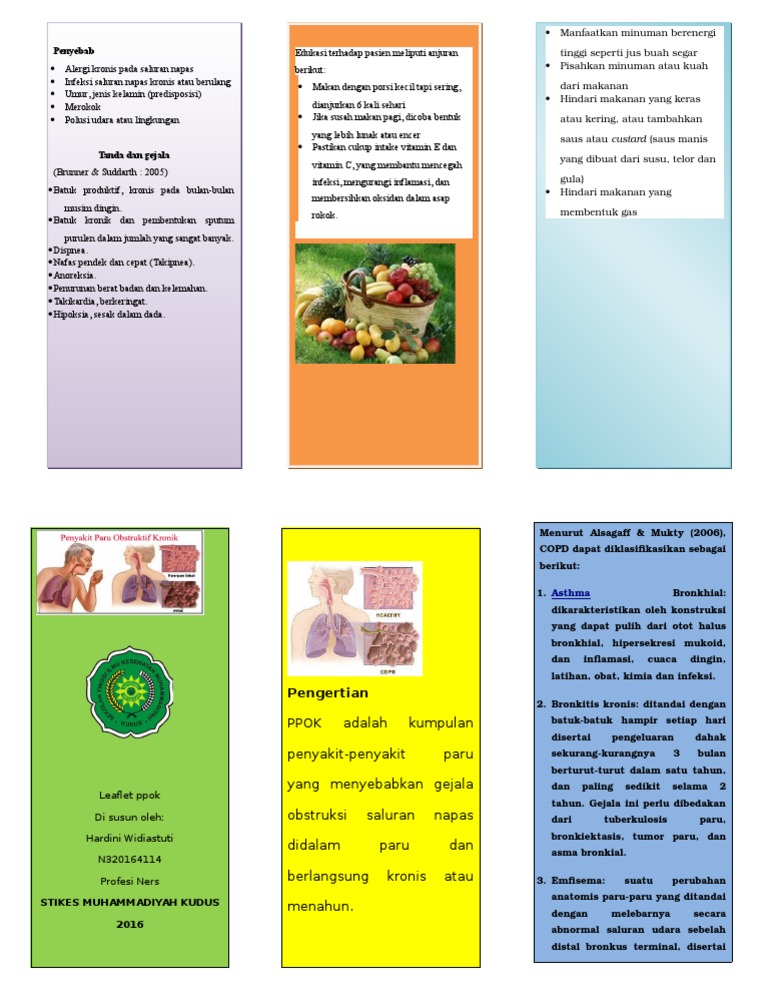 Leaflet Ppok | PDF | Kesehatan Holistik