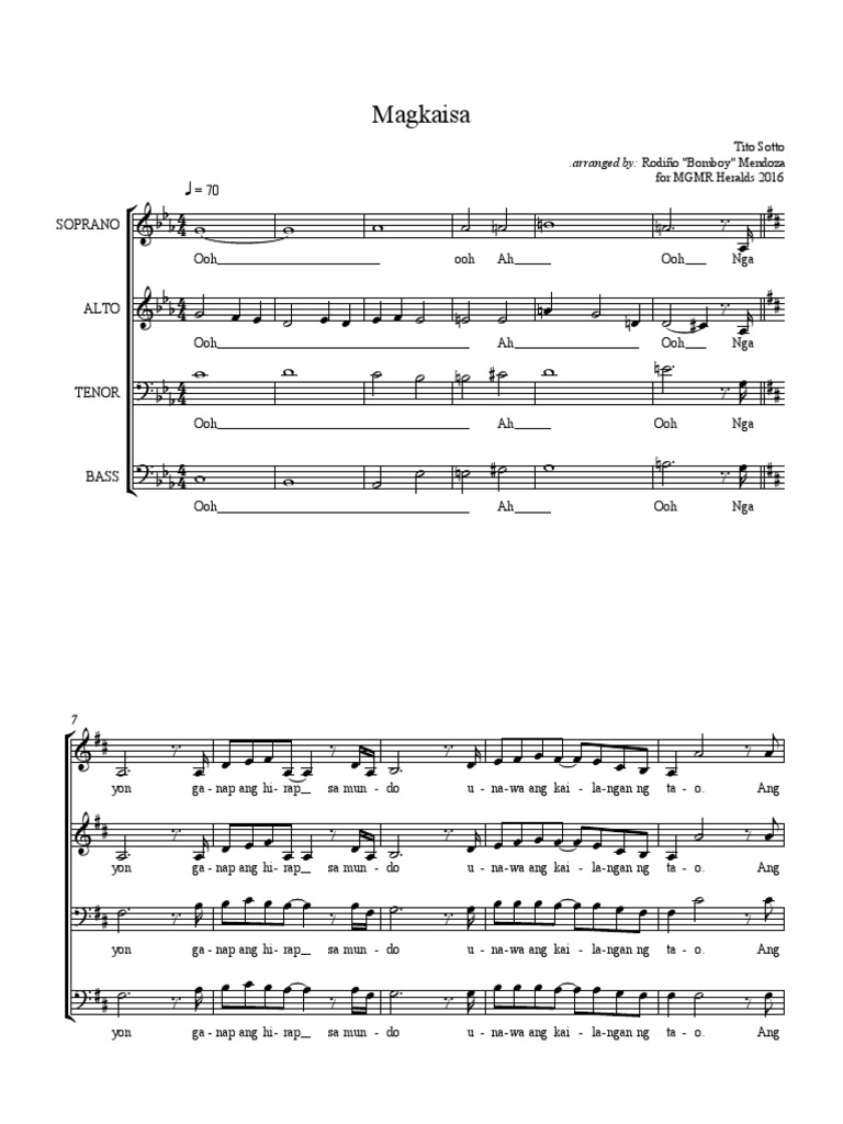 Magkaisa Heralds Revised | PDF