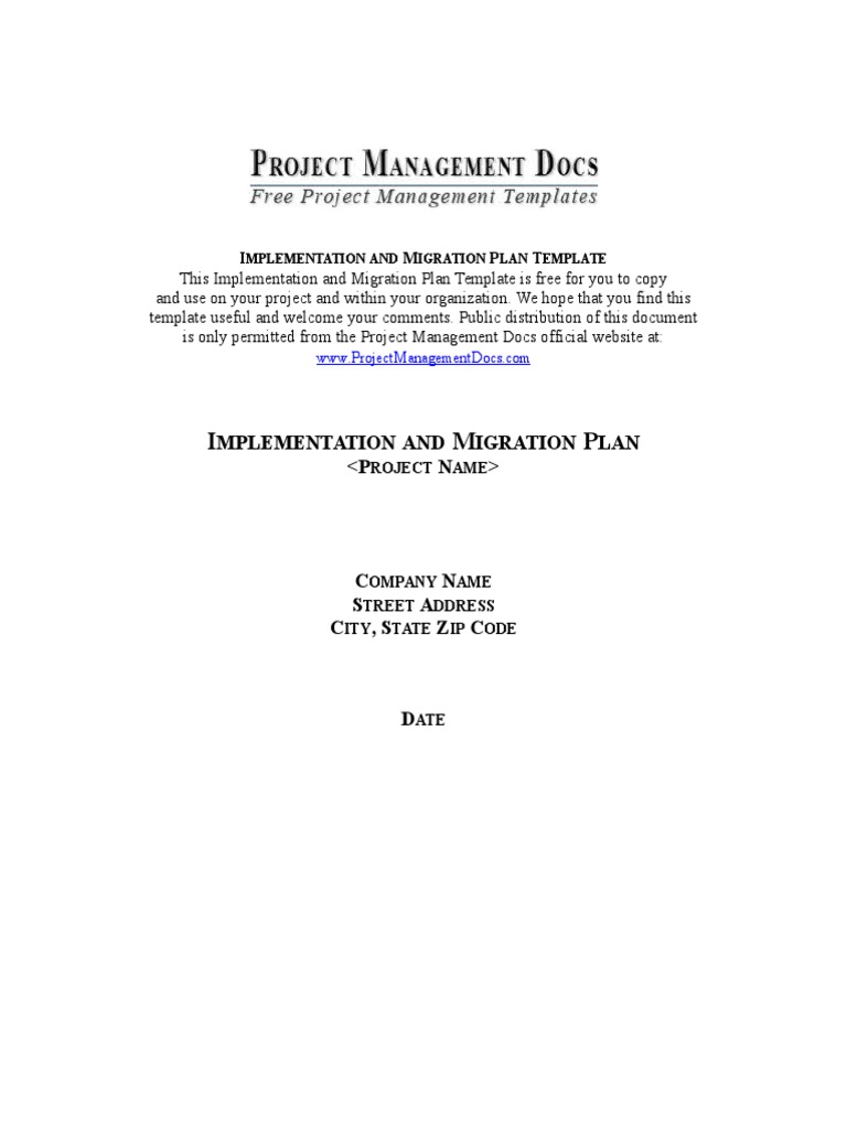 Implementation and Migration Plan | PDF | Databases | Surveillance