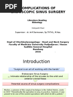 Step-by-Step Guide to FESS Surgery | PDF | Human Nose | Human Head And Neck