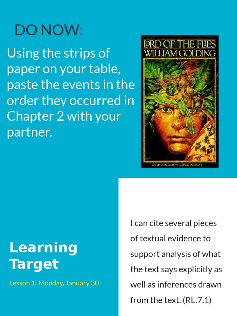 Analyzing Chapters 2-4 of LOTF | PDF | Nature Versus Nurture | Social ...
