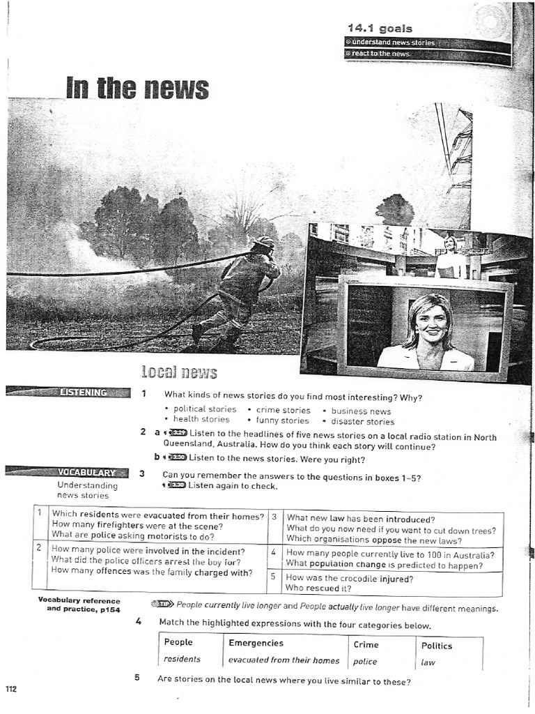 English Unlimited - B1+ - Unit 14 | PDF