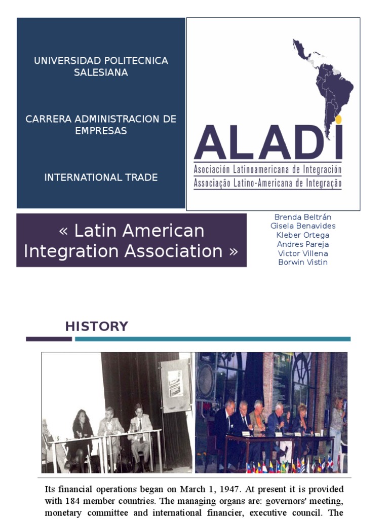 Latin American Integration Overview | PDF