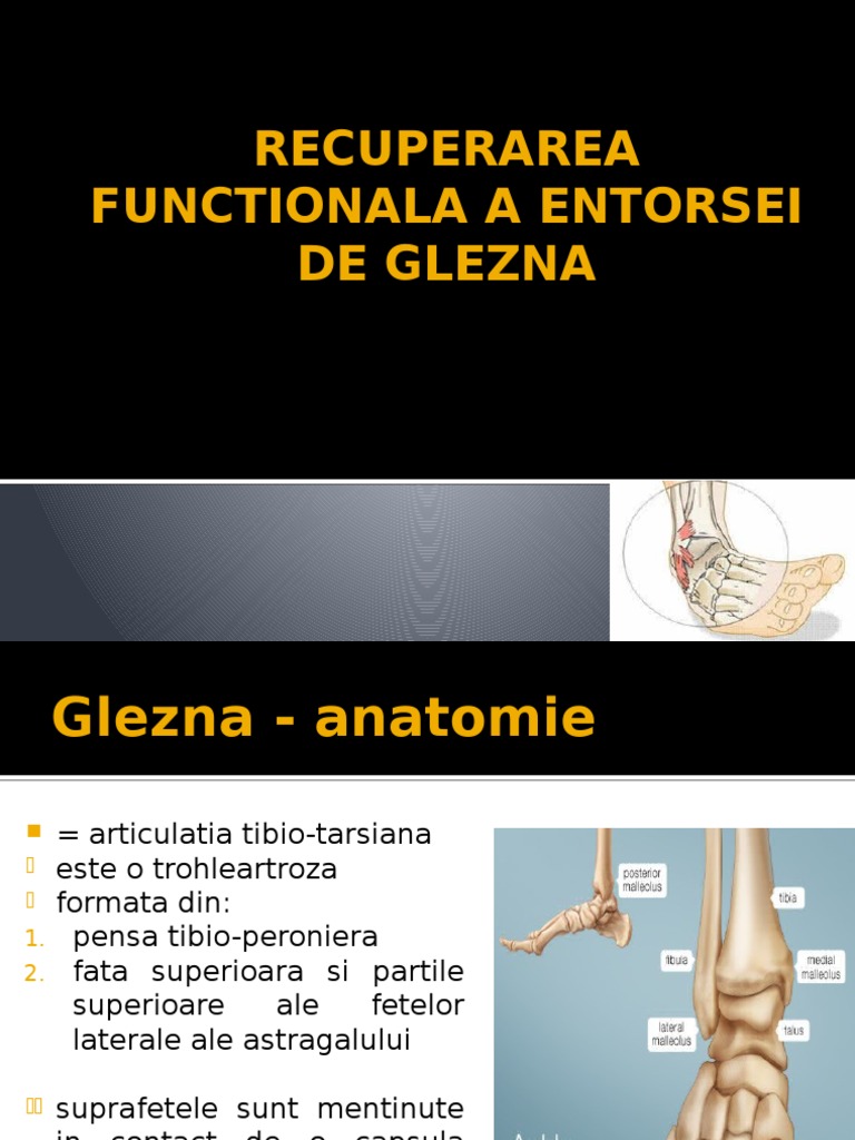 Entorsa de Glezna | PDF