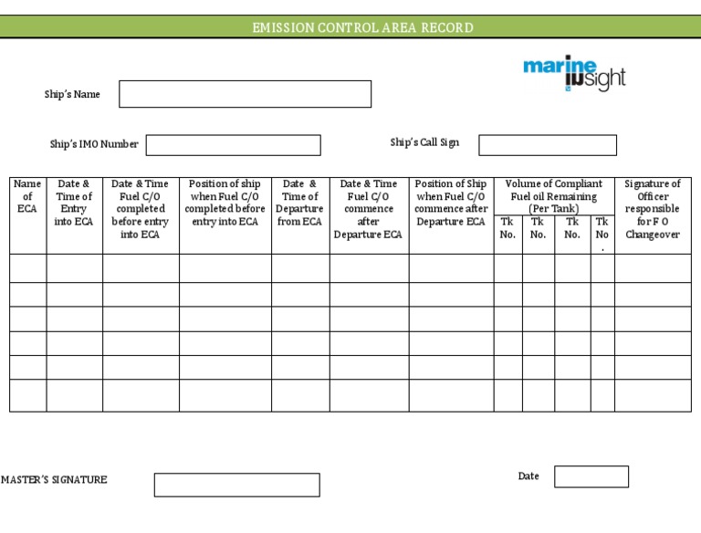 ECA Record Template | PDF