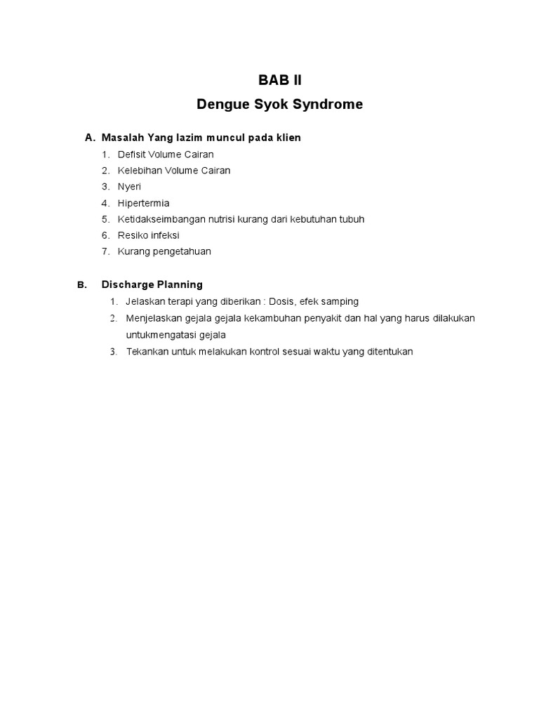 Askep Nanda, Nic, Noc Dss | PDF