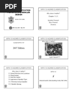 NFPA 13 Hazard Classifications | PDF | Fire Sprinkler System | Materials