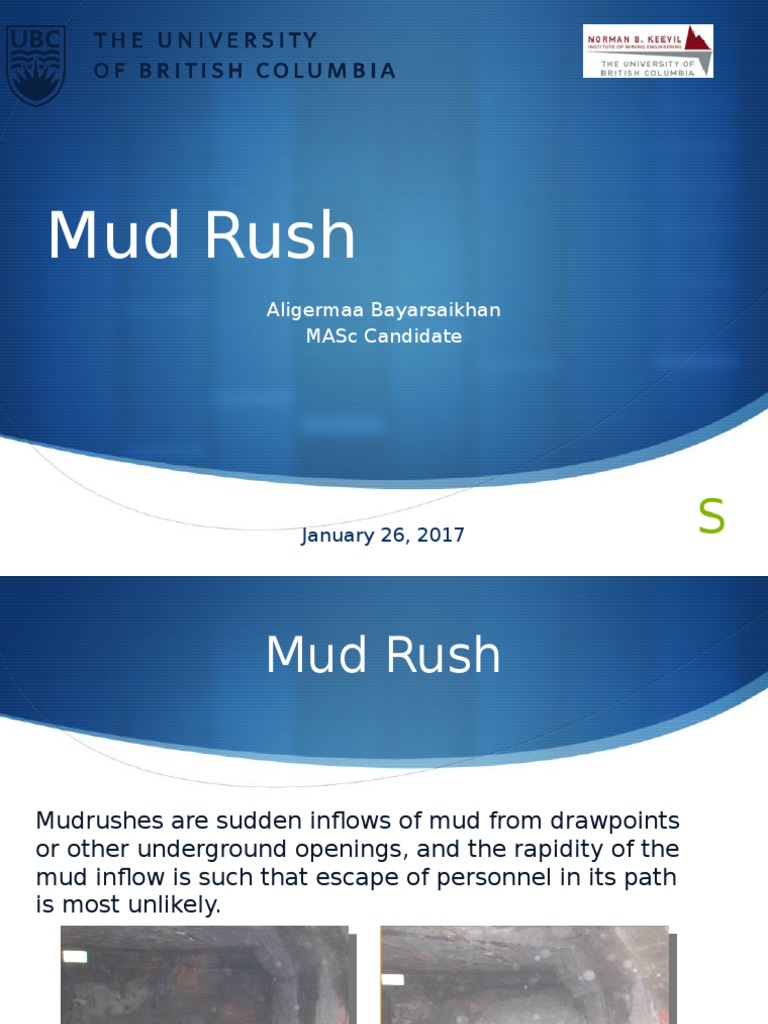 Mining Method Mud Rush | PDF