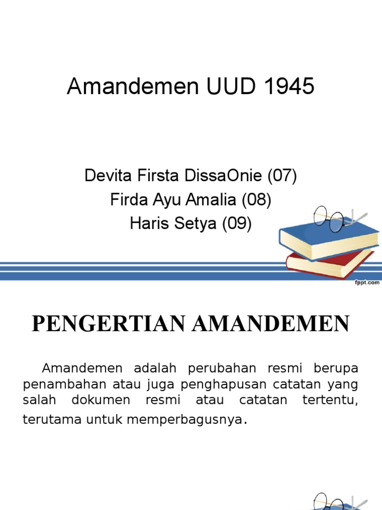 Amandemen Uud '45 | PDF