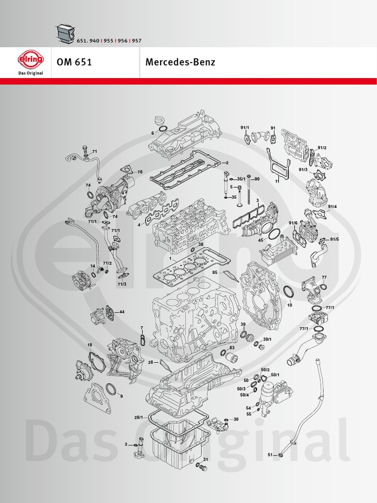 Elring OM 651 | PDF