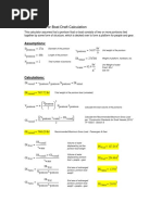Pontoon Stability Calculation Example | PDF | Physical Quantities ...