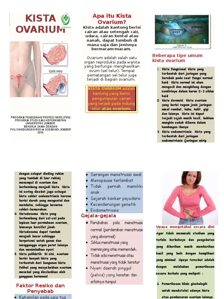 Leaflet Kista Ovarii | PDF