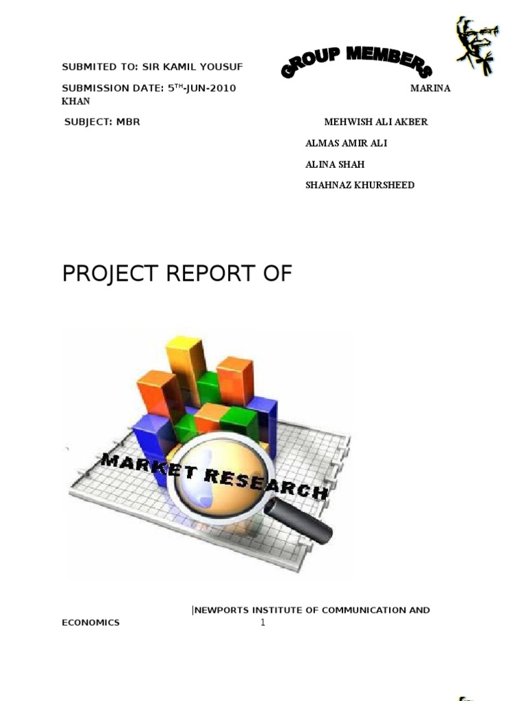 New KFC Final Report | PDF | Fast Food | Food And Drink