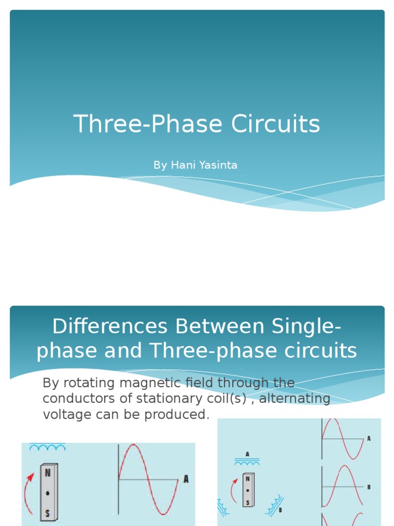 Three Phase Circuits | PDF | Electrical Equipment | Physical Quantities