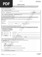 CRA Offline Authorization Form AUT-01 | PDF | Taxes | Government Finances