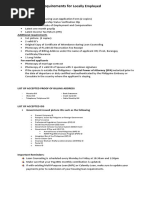 HDMF List of Requirements | PDF | Signature | Birth Certificate